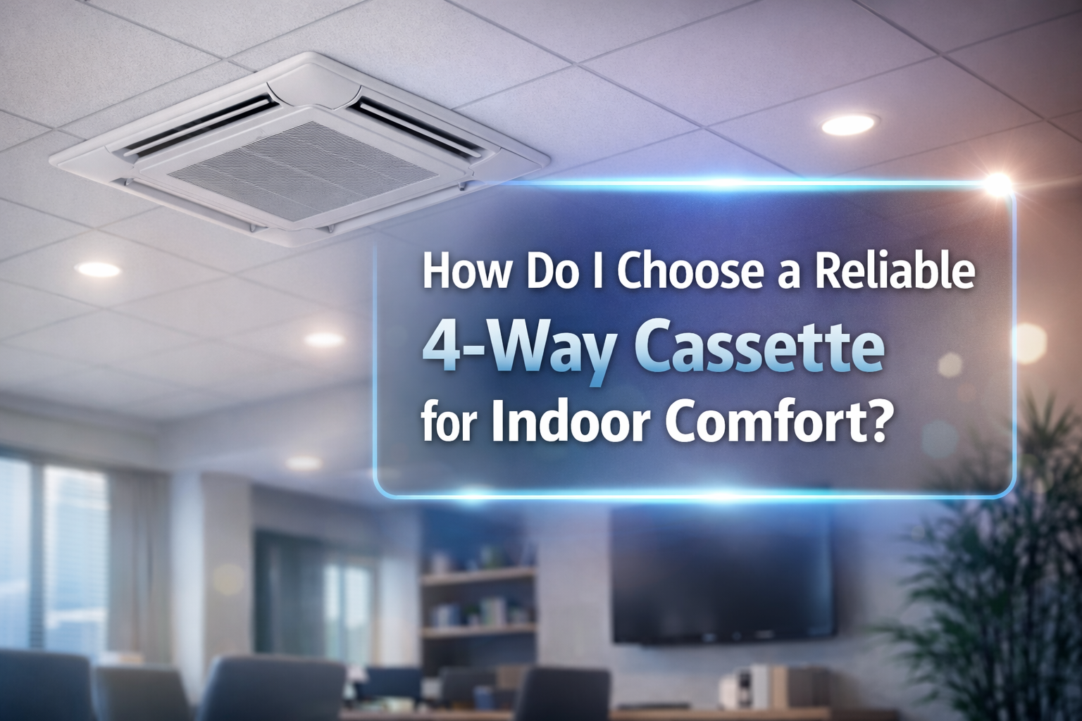 How Do I Choose a Reliable 4-Way Cassette for Indoor Comfort?